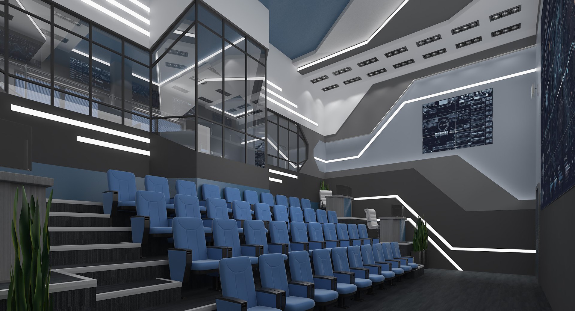 Control Room 3D Model - TurboSquid 1960202