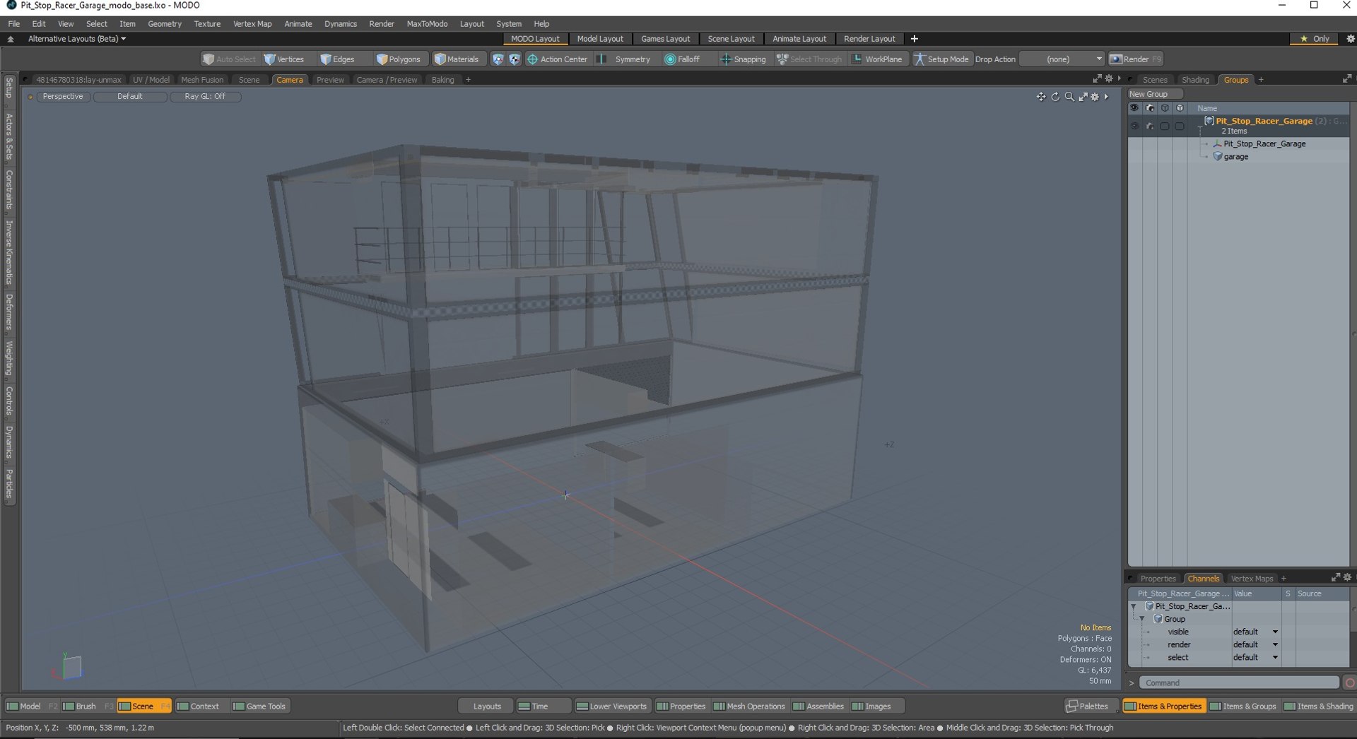 Pit Stop Racer Garage 3D model - TurboSquid 2183308