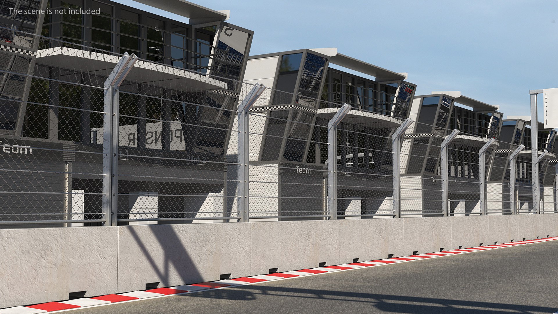 Pit Stop Racer Garage 3D model - TurboSquid 2183308