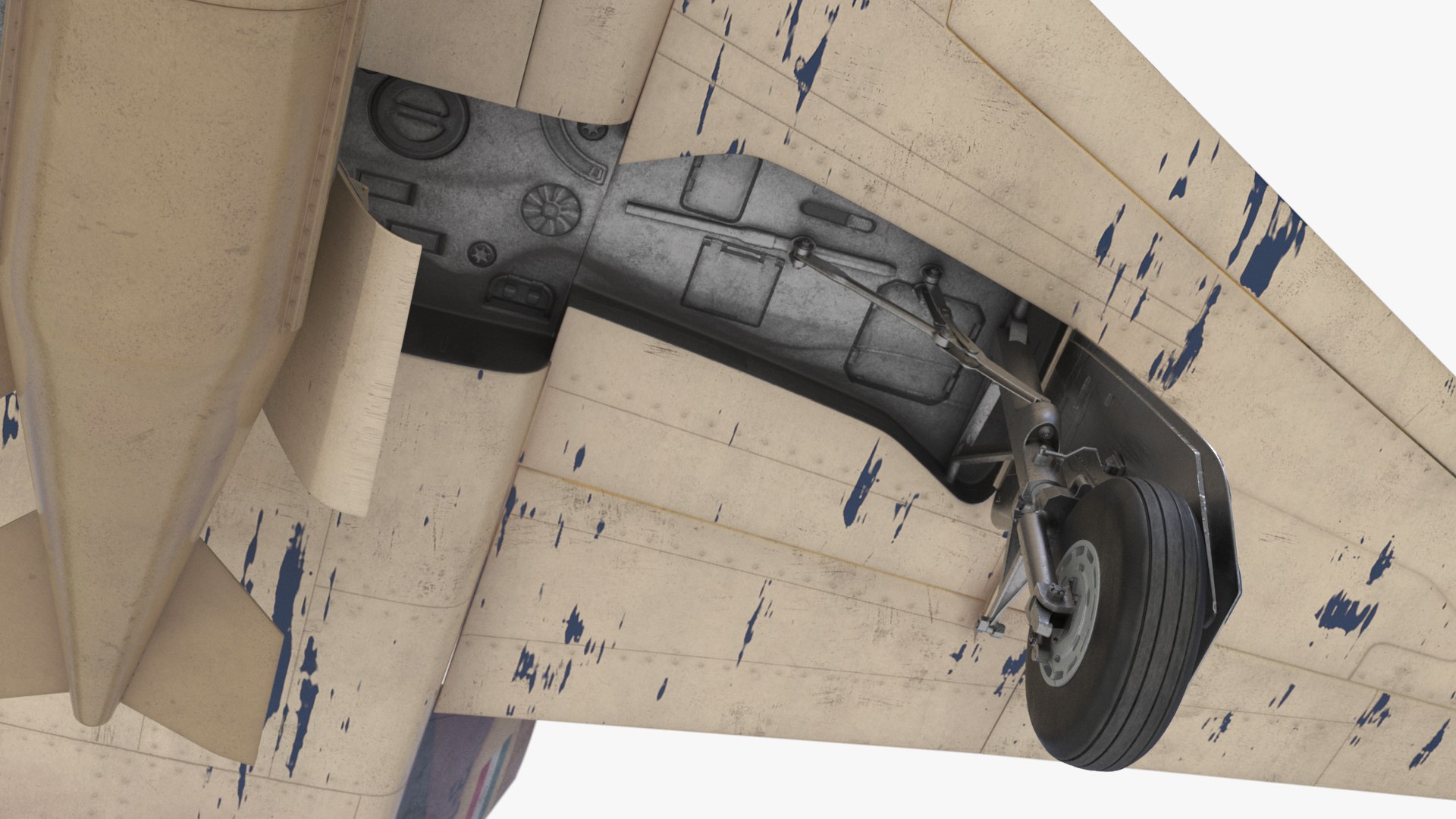 3D Iranian HESA Saeqeh Fighter Aircraft Simplified - TurboSquid 2316336