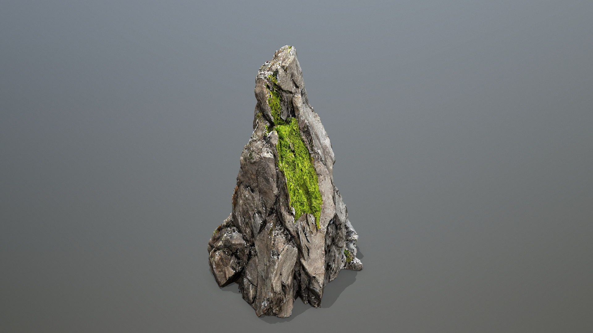 3D Mossy Cliff Rocks - TurboSquid 2282721