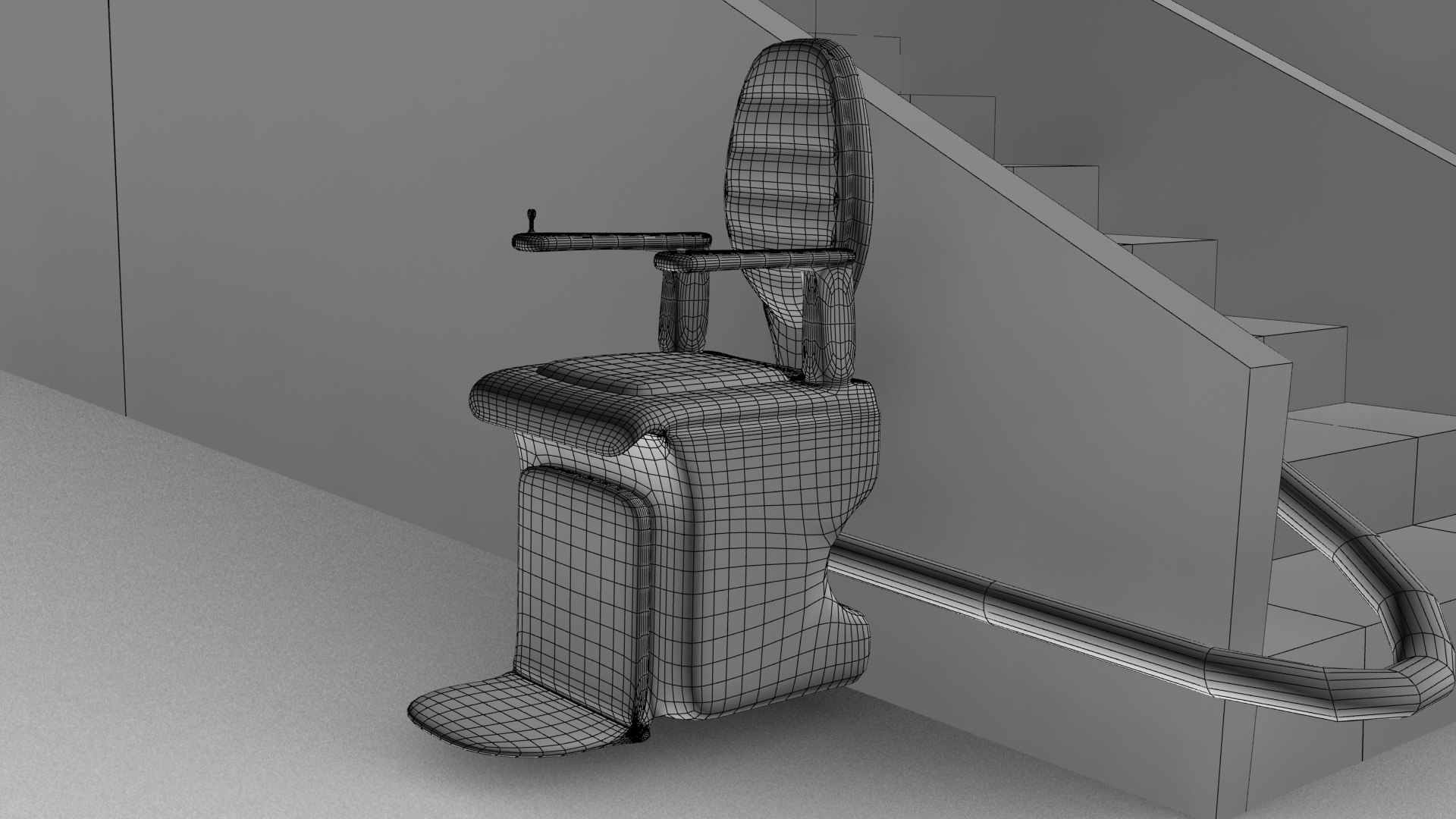 3D Model Stairlift - TurboSquid 1653442