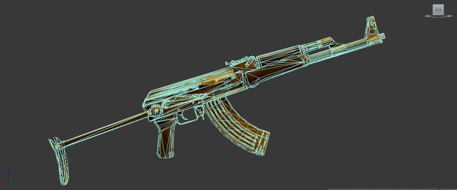 3d ak-47 ak model