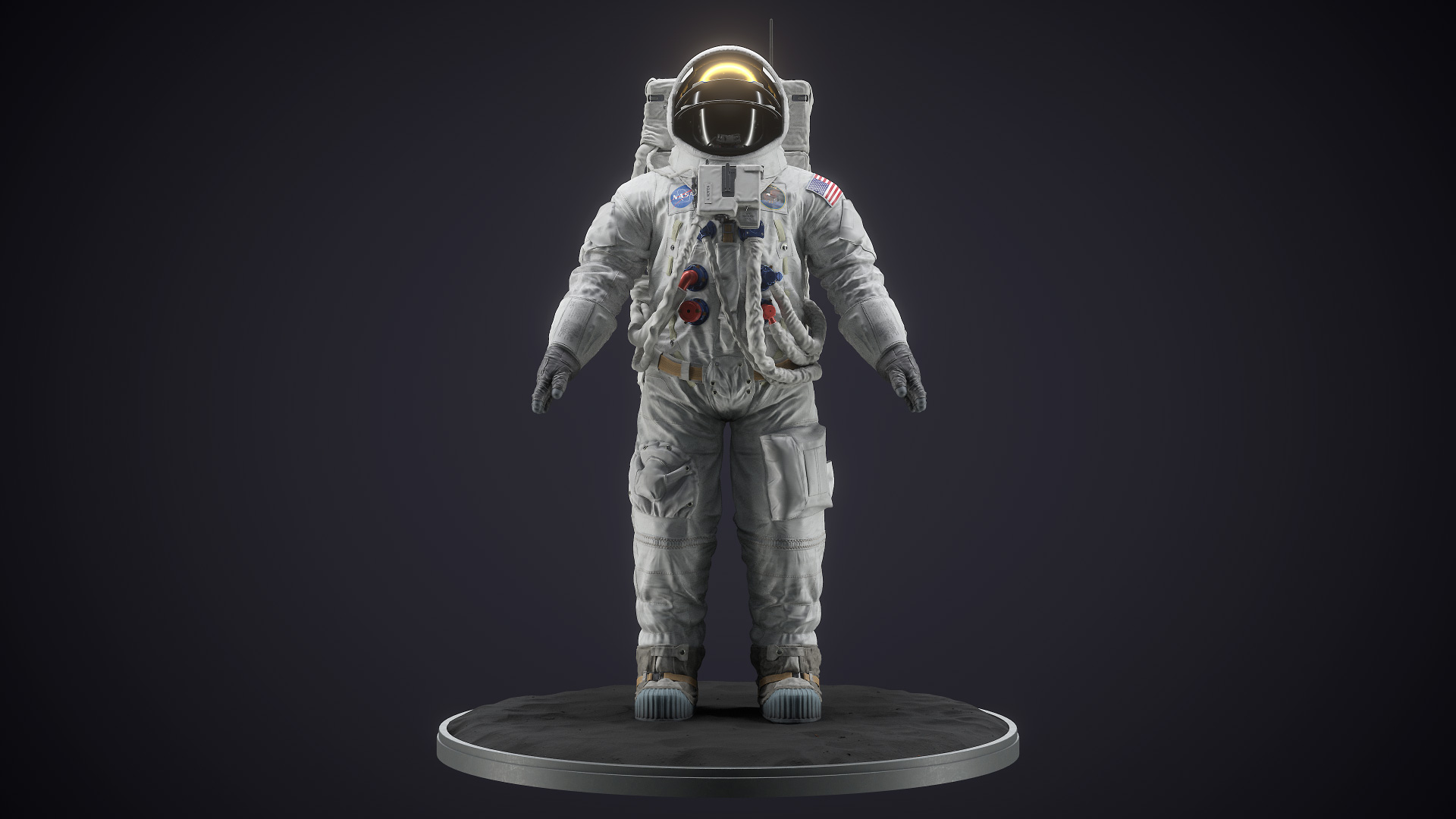 Apollo A7L Spacesuit 3D - TurboSquid 1792041