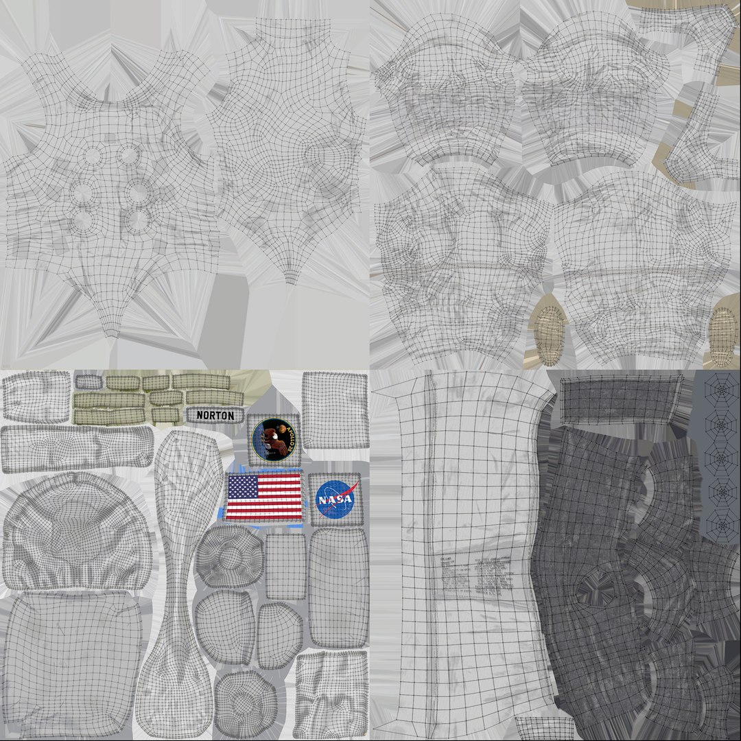 Apollo A7L Spacesuit 3D - TurboSquid 1792041