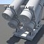 Rgm-84 Harpoon Mk-141 Guided Missile 3d Max