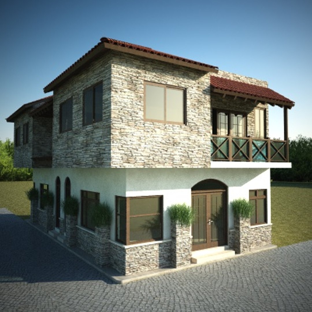 3d Model Cottage