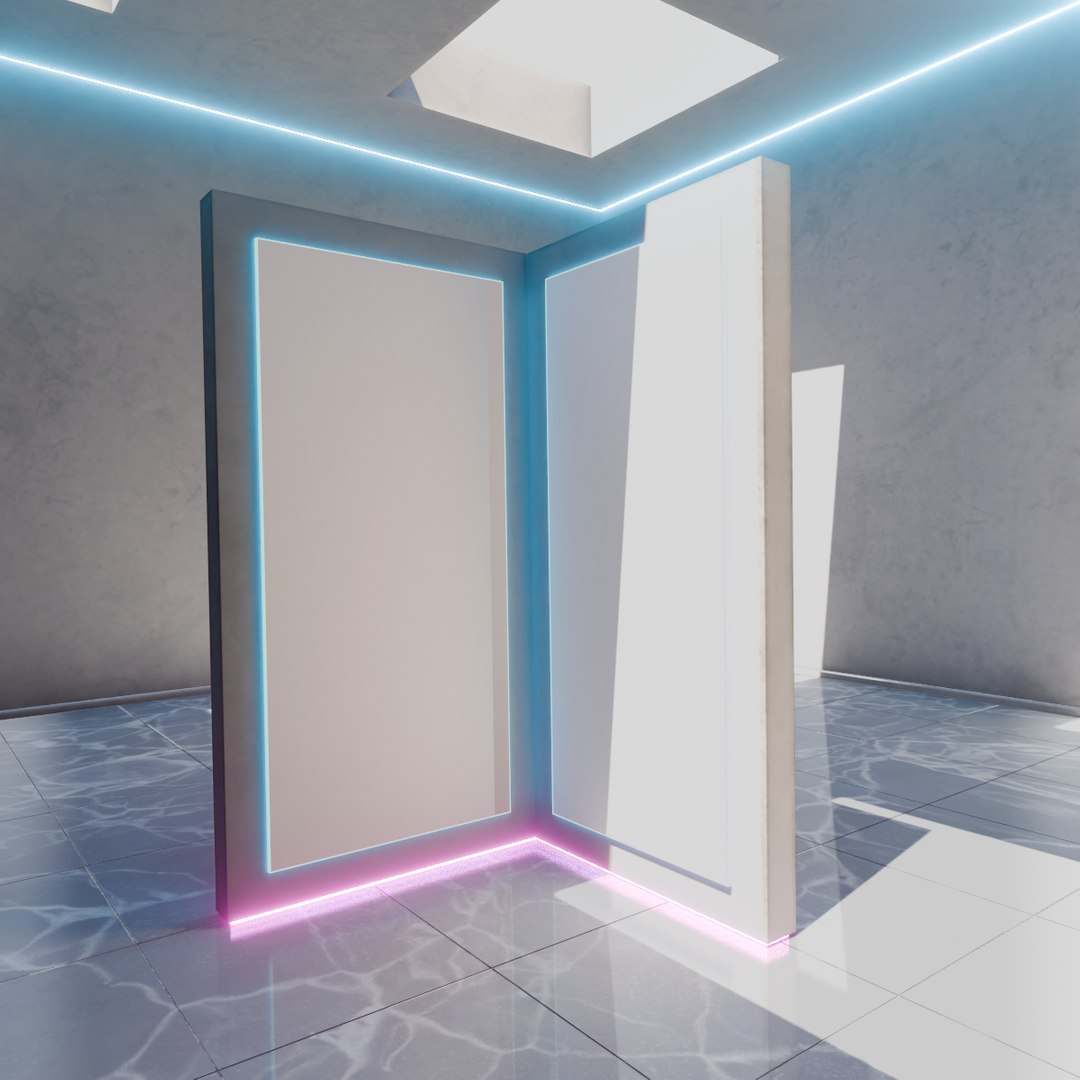 3D VR Gallery For Product Showcase Model - TurboSquid 2154503