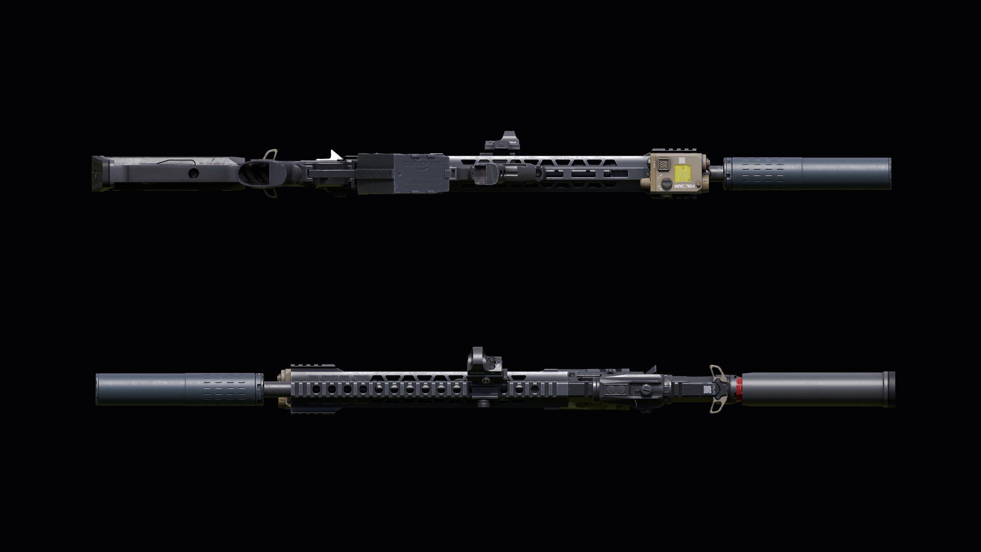 3D model Custom Colt M4A1 assault rifle - TurboSquid 1979458