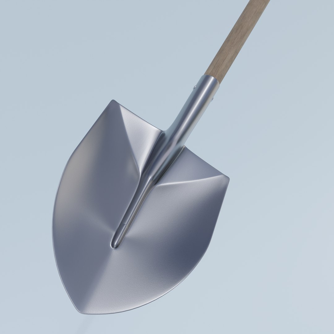 3D Shovel Model - TurboSquid 2352935