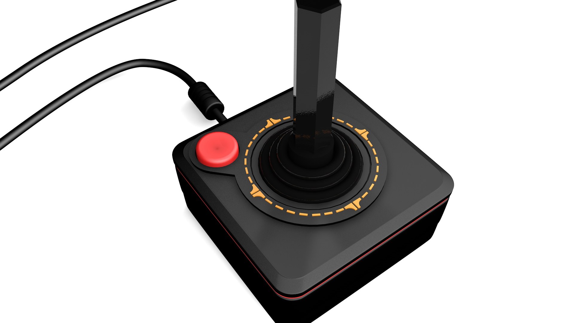 Controller Atari 3D Model - TurboSquid 2372089
