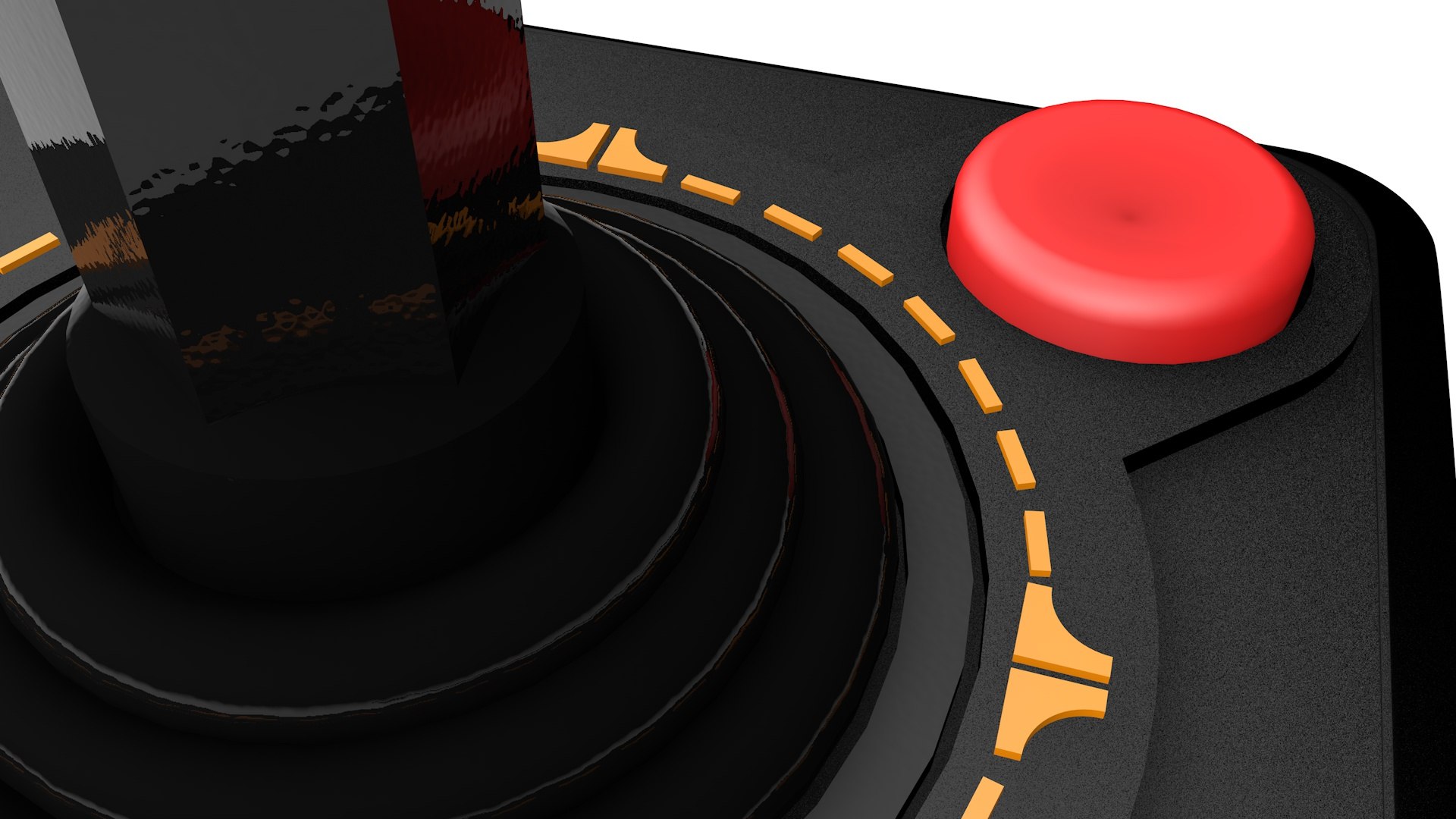 Controller Atari 3D Model - TurboSquid 2372089