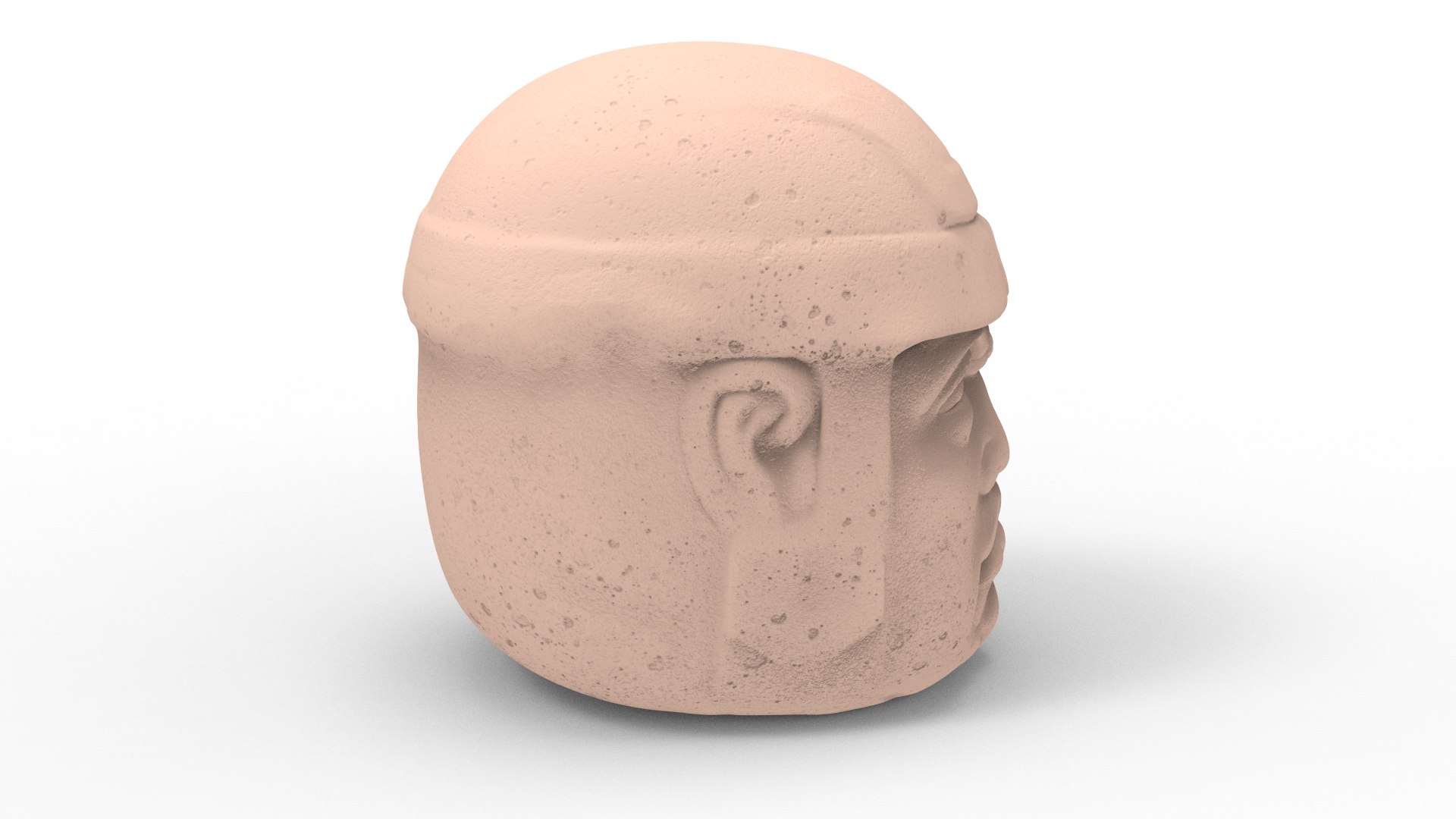 3D La Venta Colossal Head - TurboSquid 2156914