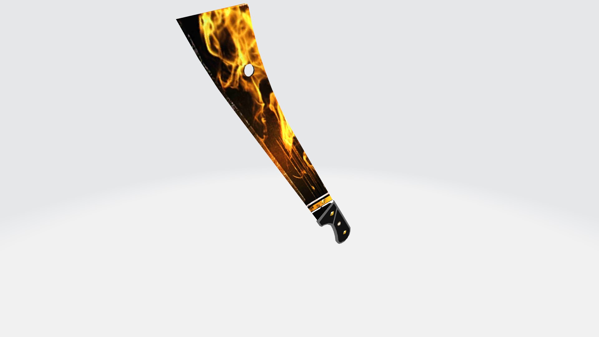 3D Machete Rifle Game Weapon 18x - TurboSquid 1832261