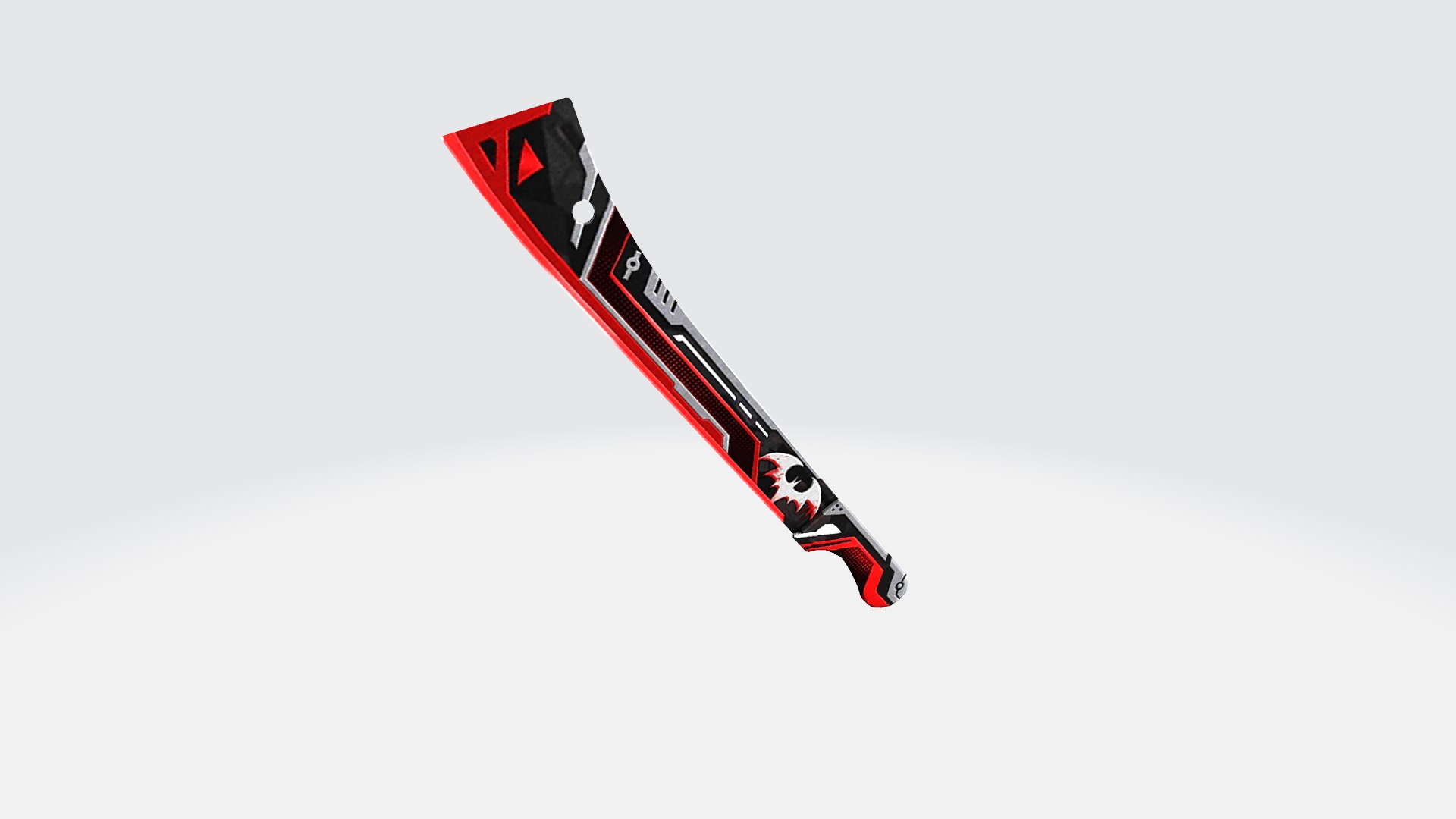 3D Machete Rifle Game Weapon 18x - TurboSquid 1832261