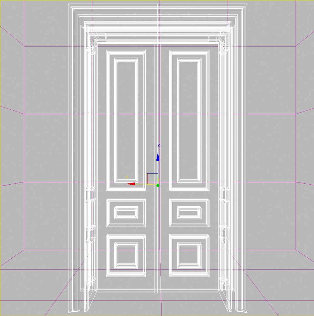 Building Architecture Door Max