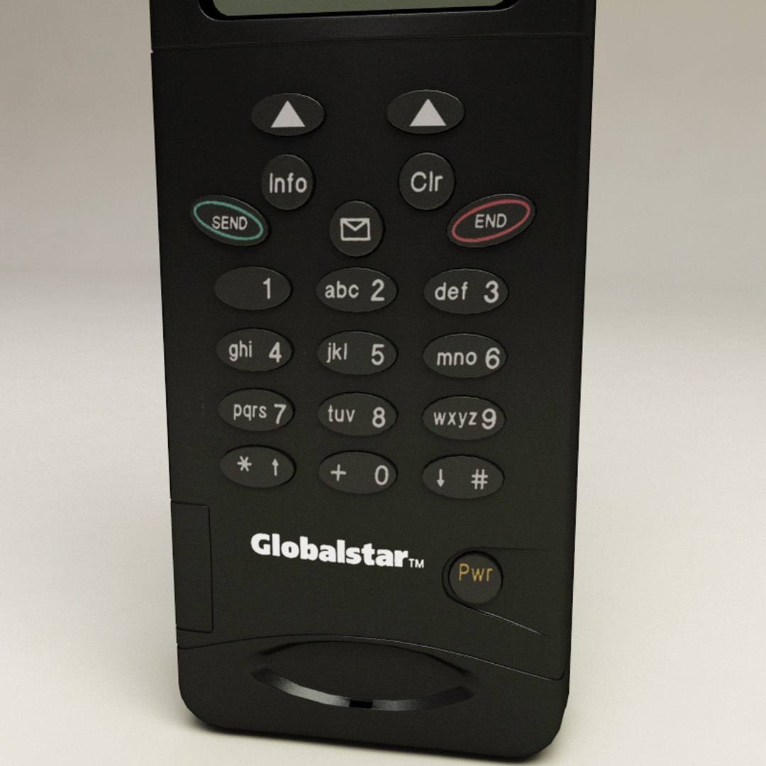 3d Handheld Globalstar Gsp-1600 Model