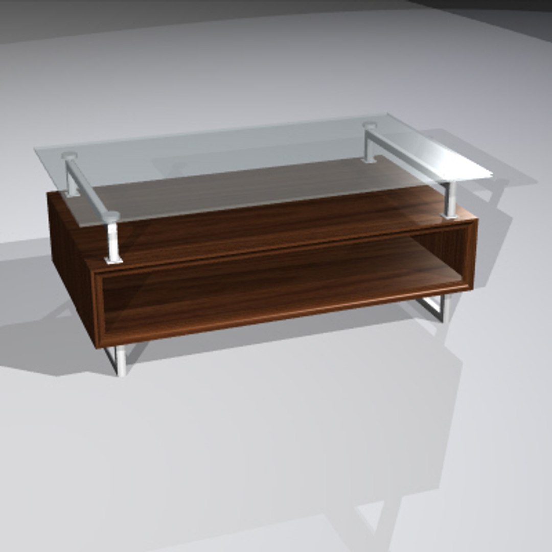 3d model box cocktail metal frames