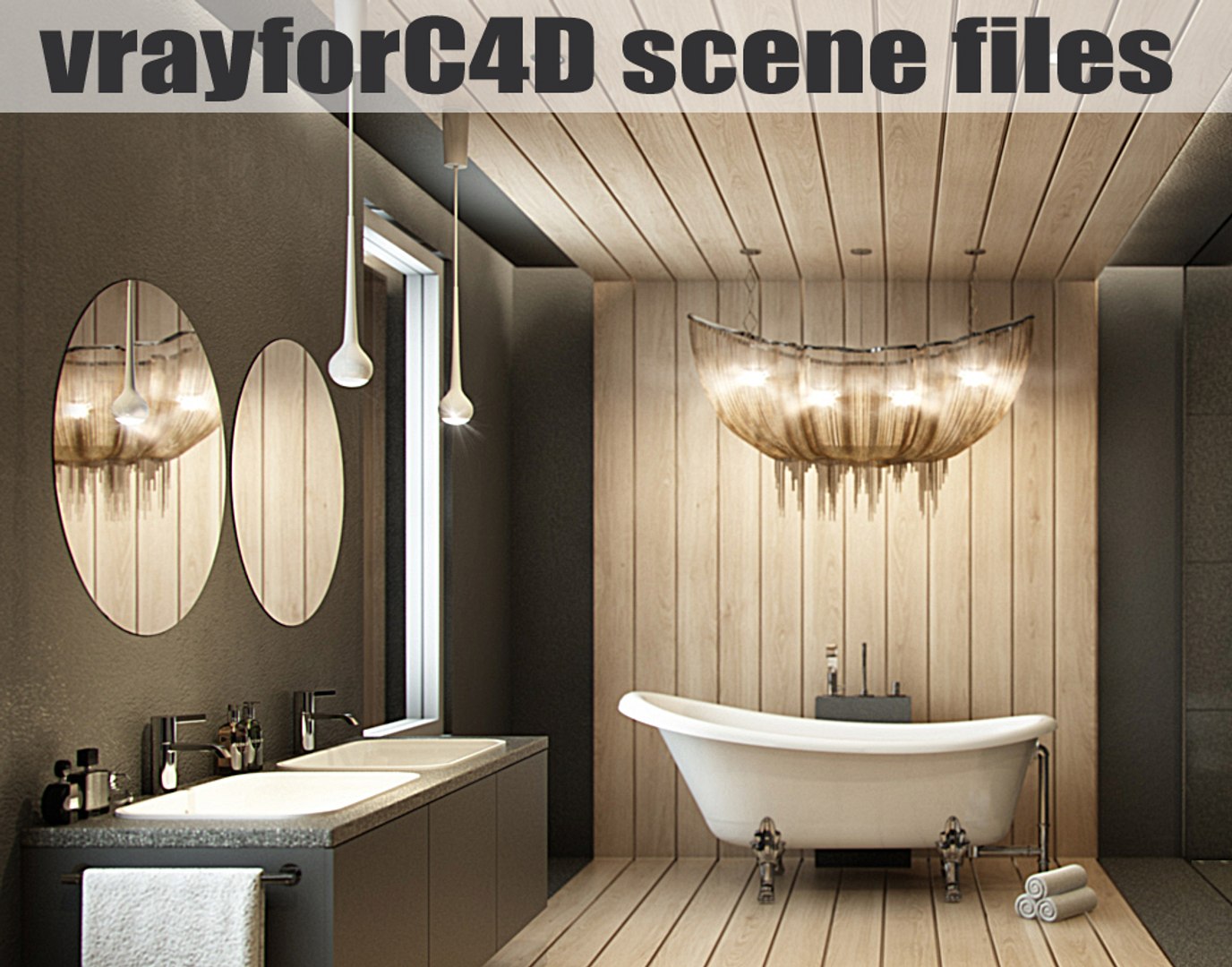 Vrayforc4d Scene Files - 3d Model