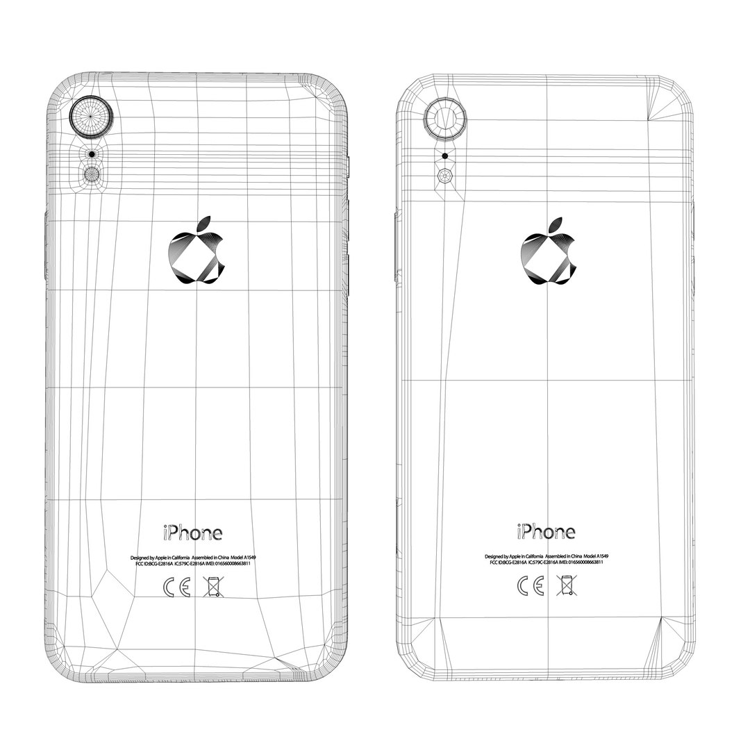 3D Apple Iphone Xr Yellow Model - TurboSquid 1382892