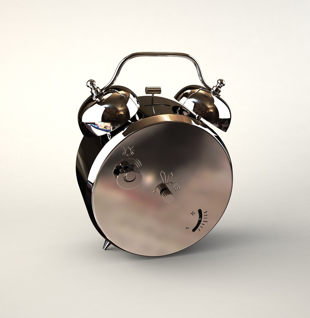 3D model alarm clock - TurboSquid 605137