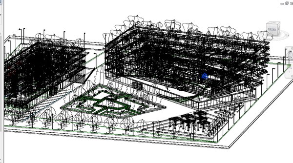 3D revit residential complex model - TurboSquid 1464492