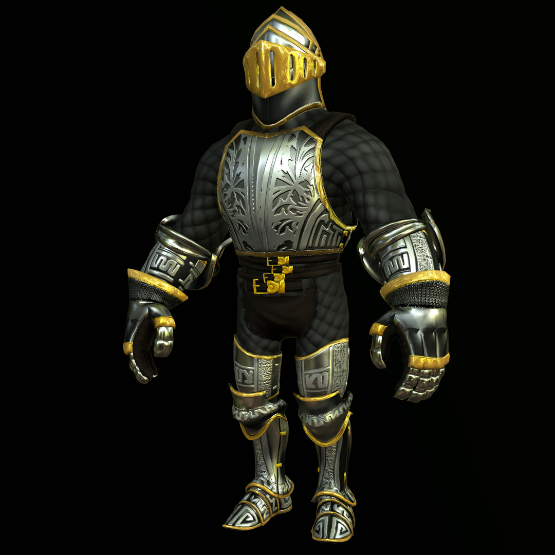 3d Model Knight Series