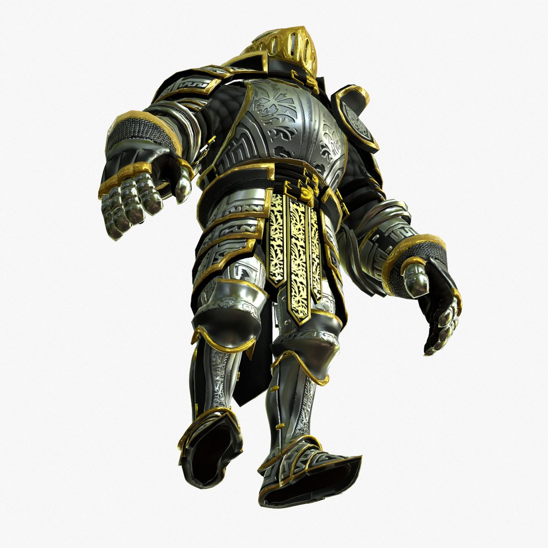 3d Model Knight Series