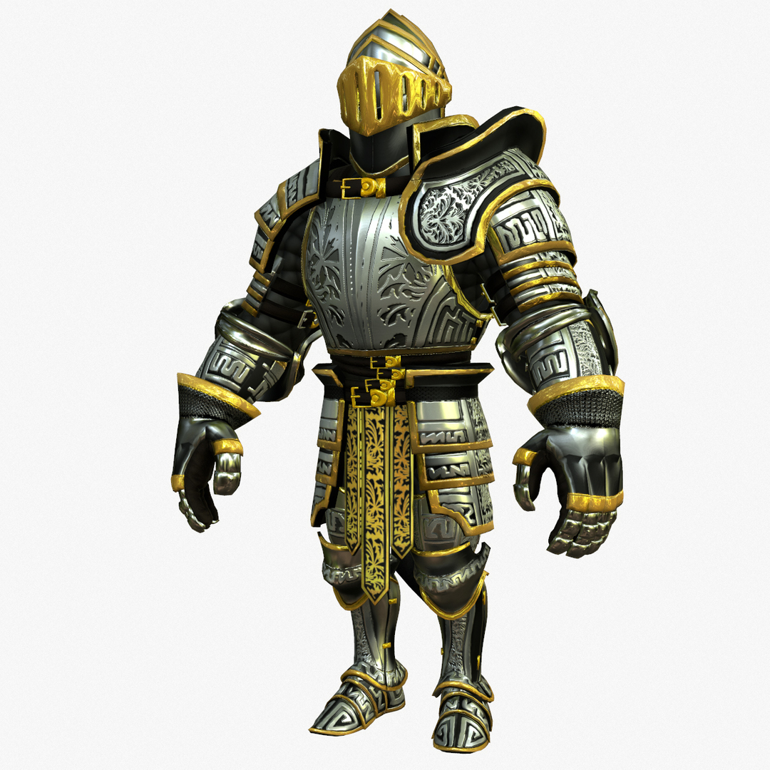 3d Model Knight Series