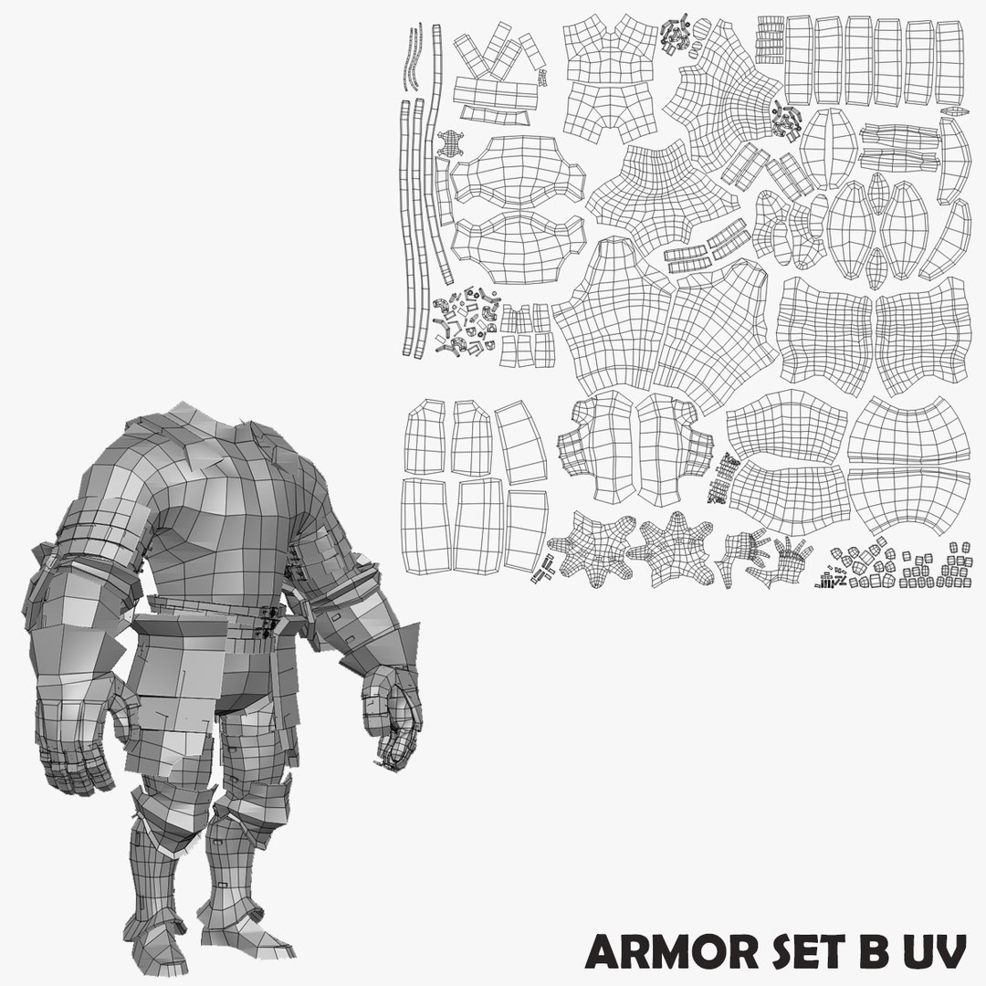 3d Model Knight Series
