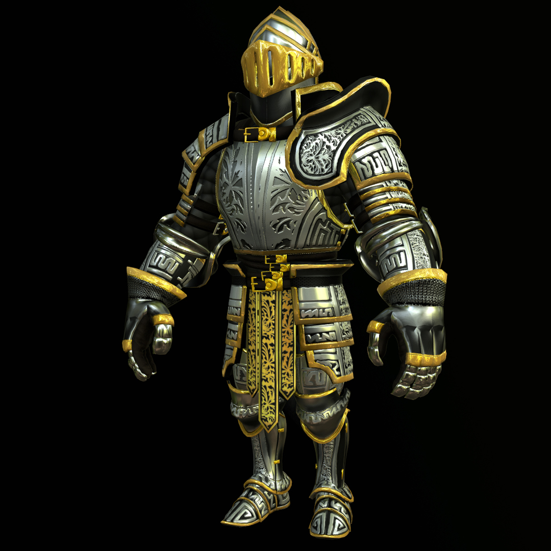 3d Model Knight Series