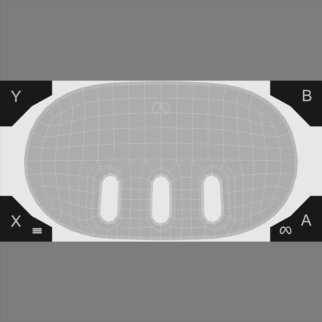 Meta Quest 3 Controllers 3D - TurboSquid 2220991