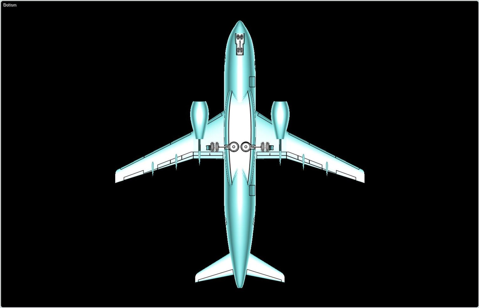 3d Model Sukhoi S100 Superjet Aircraft