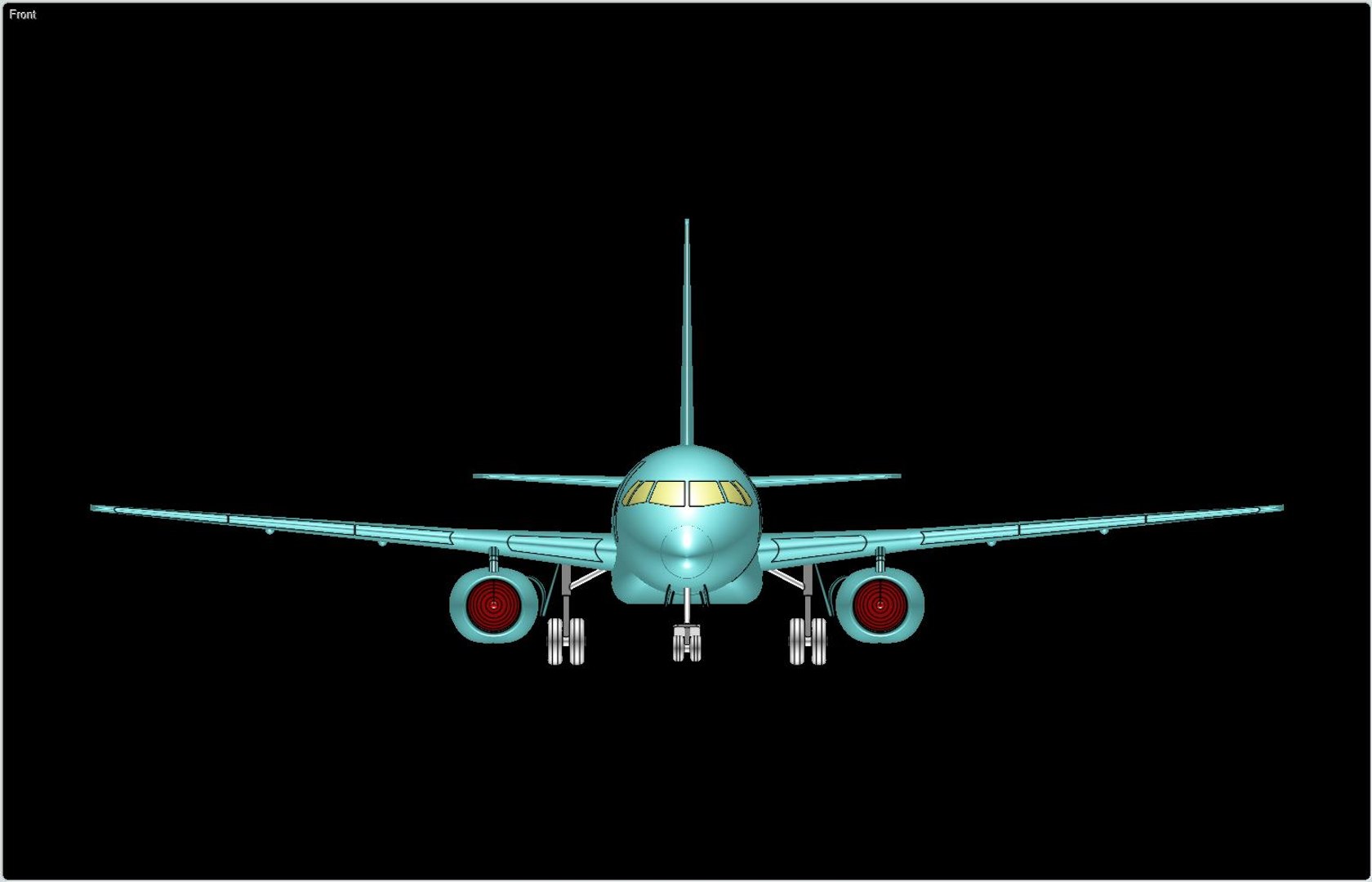 3d Model Sukhoi S100 Superjet Aircraft