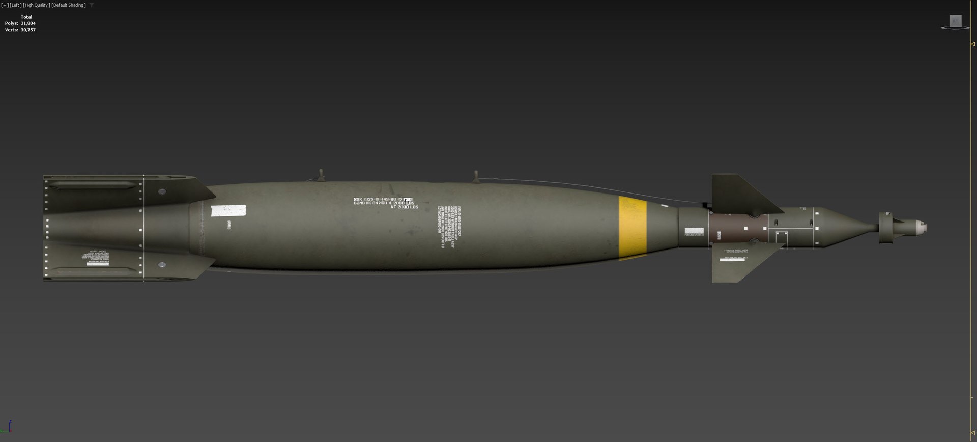 3D Model GBU-10 Paveway II - TurboSquid 2294067