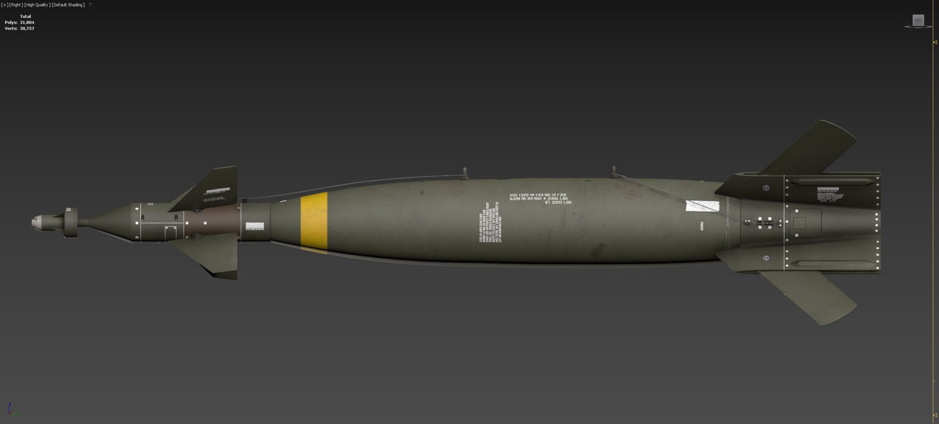 3D Model GBU-10 Paveway II - TurboSquid 2294067