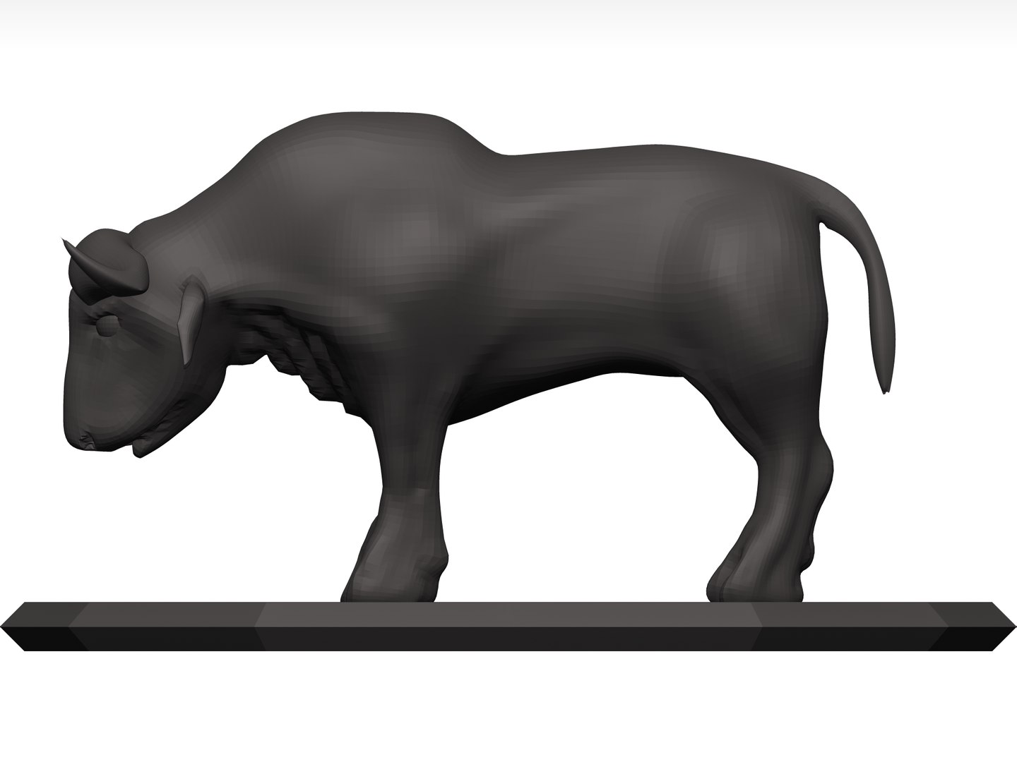 3D Buffalo Stl - TurboSquid 1773718