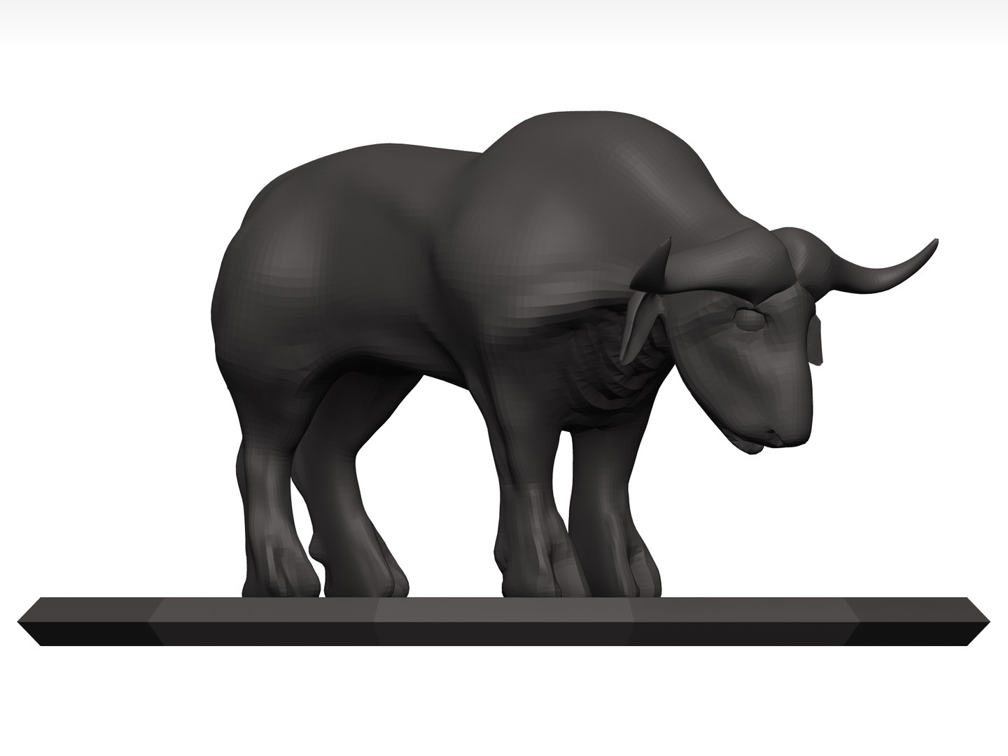 3D Buffalo Stl - TurboSquid 1773718