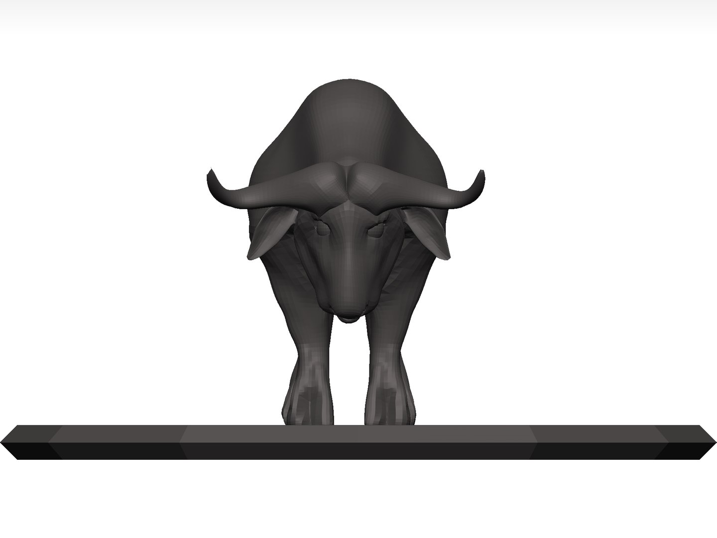 3D Buffalo Stl - TurboSquid 1773718