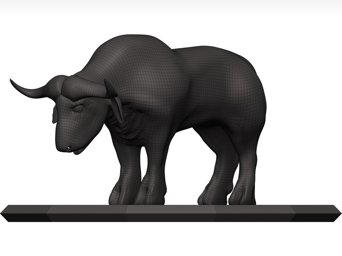 3D Buffalo Stl - TurboSquid 1773718