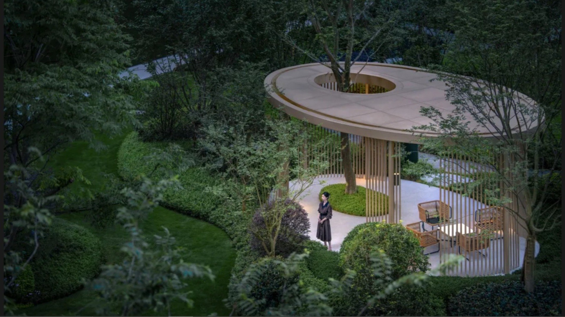 Oval Pavilion 3D Model - TurboSquid 2235886