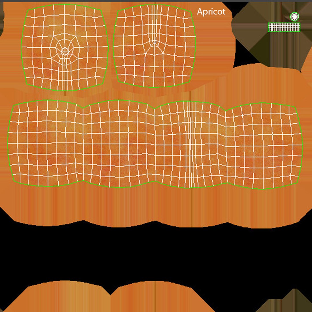 3D Apricot Model - TurboSquid 2287474