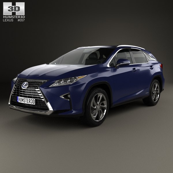 3D lexus rx 2016 - TurboSquid 1151314