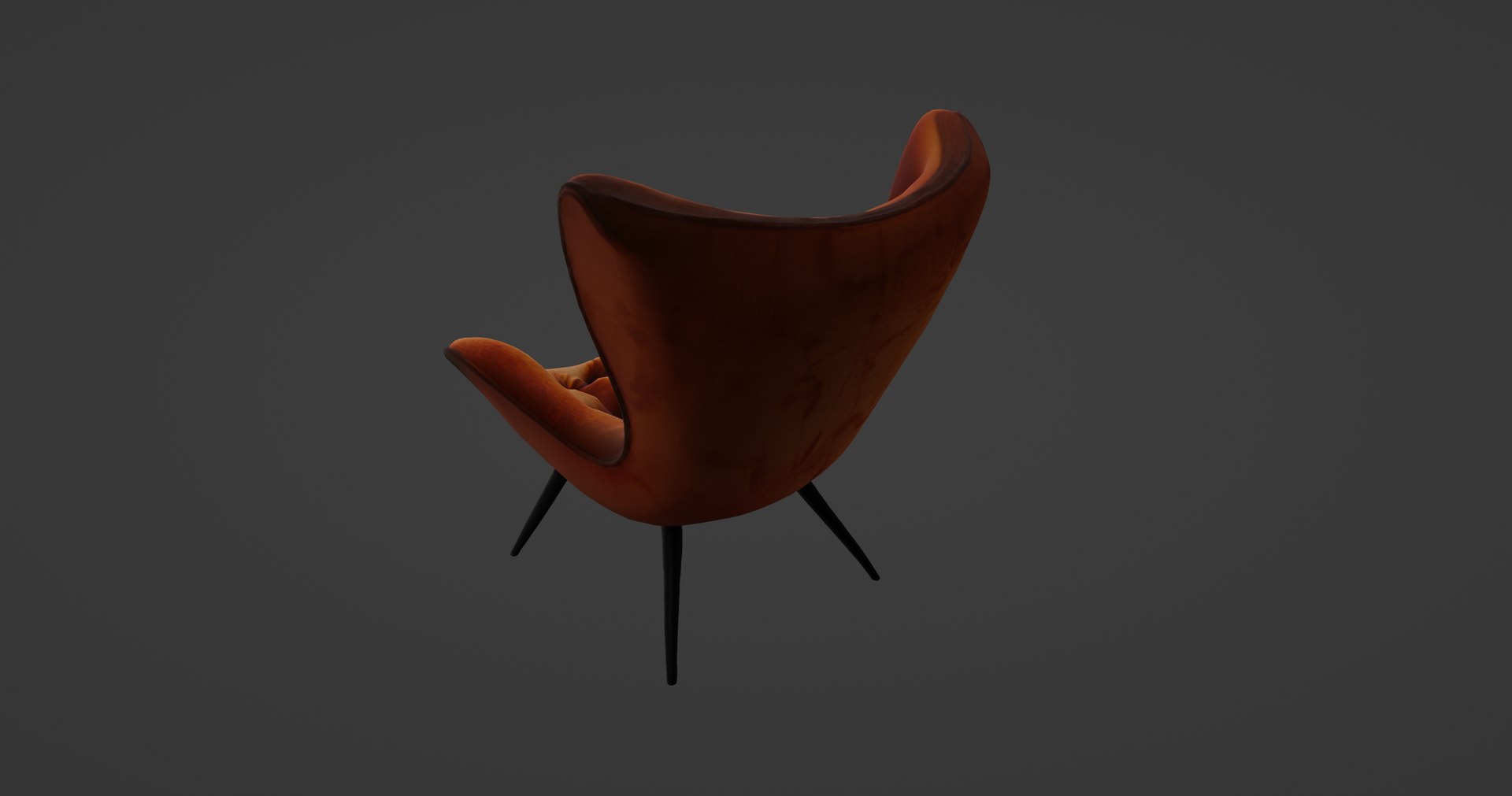 3D Modern Designer Lounge Chair Model - TurboSquid 2351266