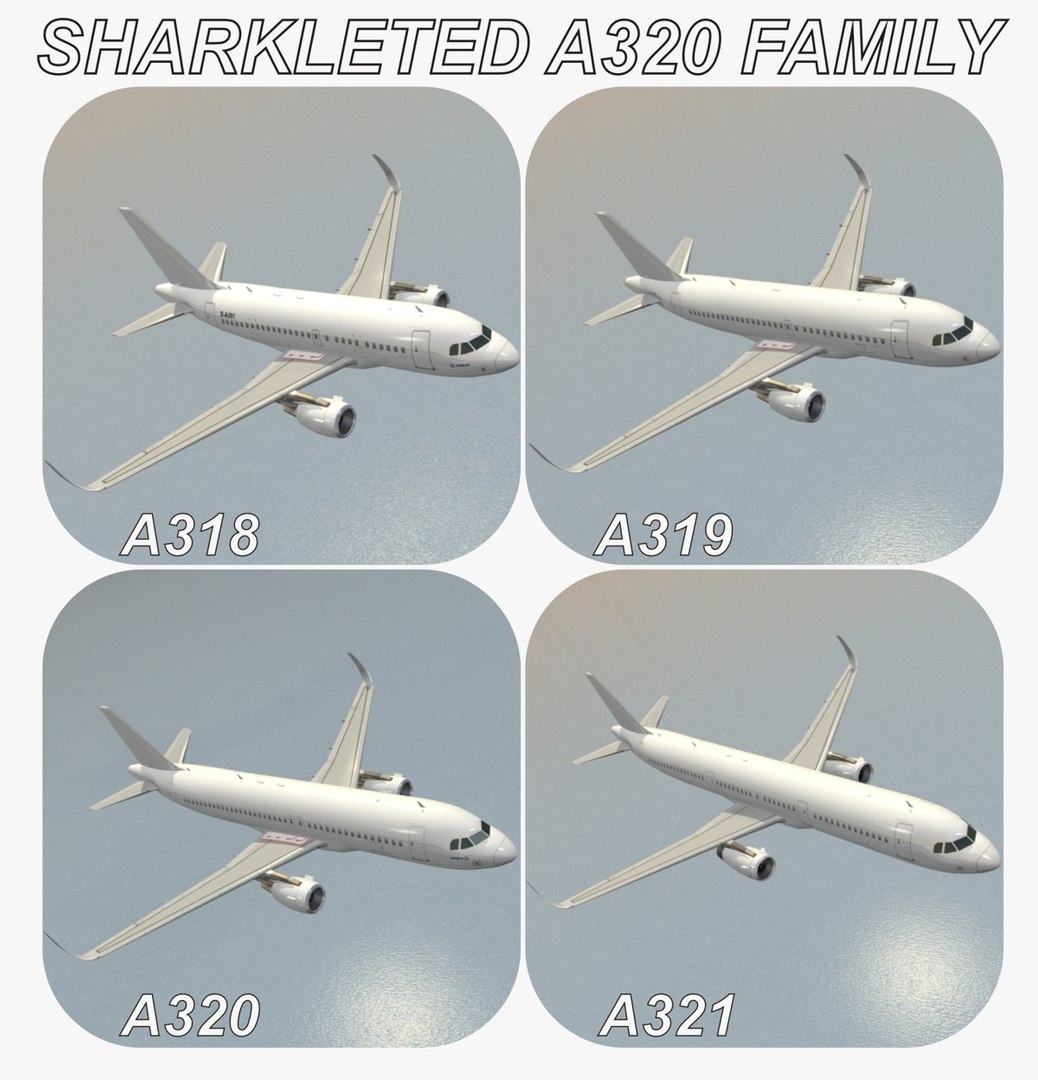 Max Sharkleted Airbus A320 Family
