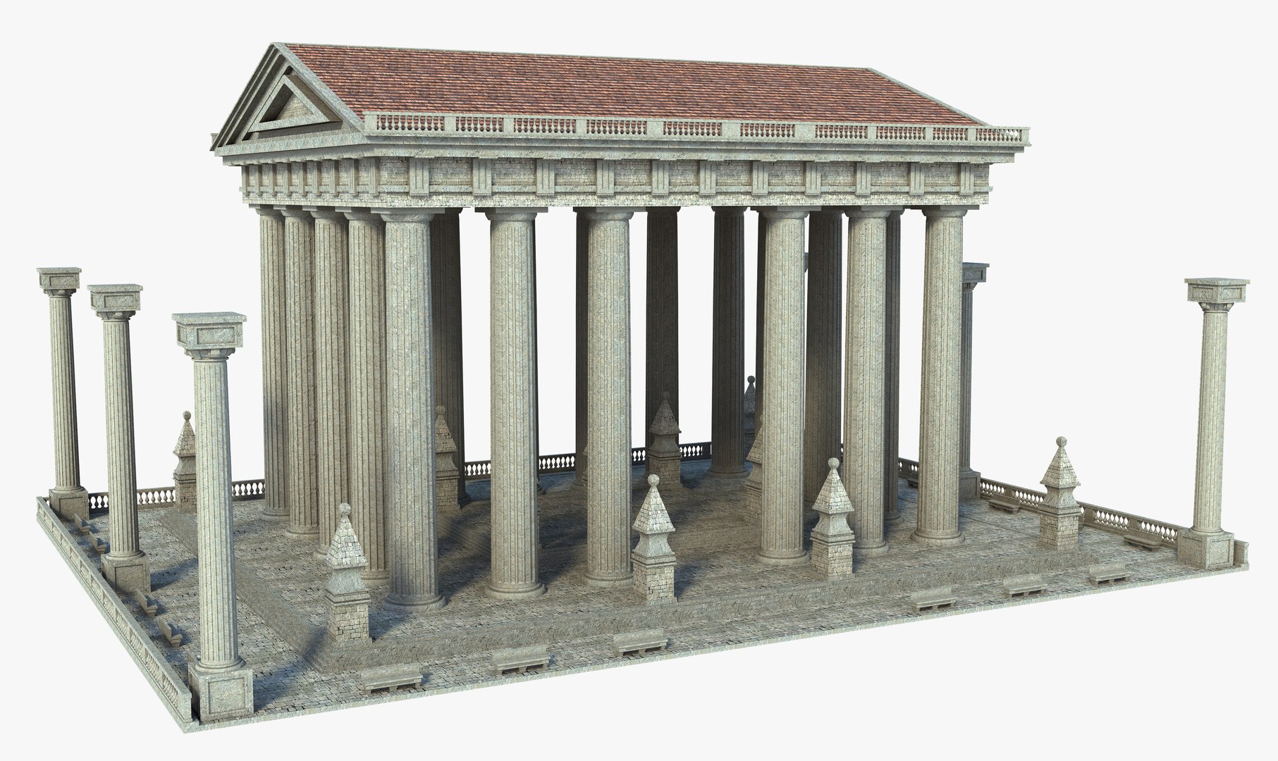 3D Structure Building Architecture Model - TurboSquid 1407433