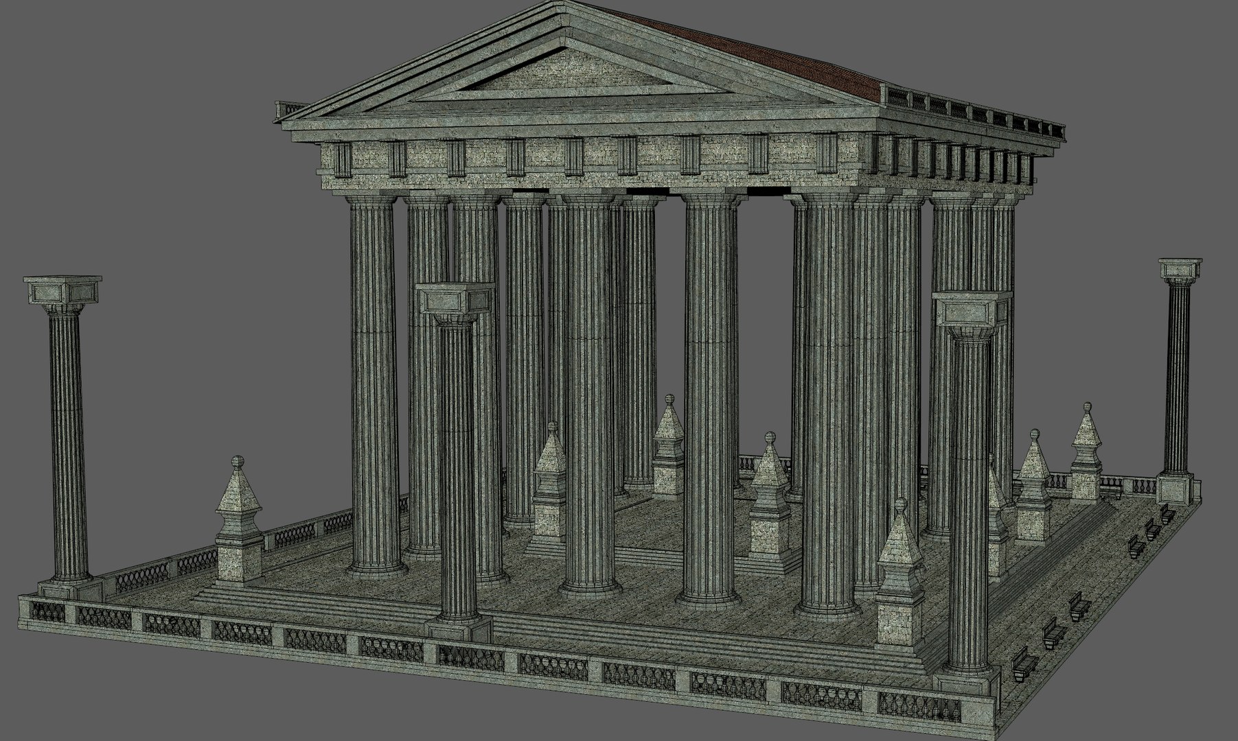 3D Structure Building Architecture Model - TurboSquid 1407433