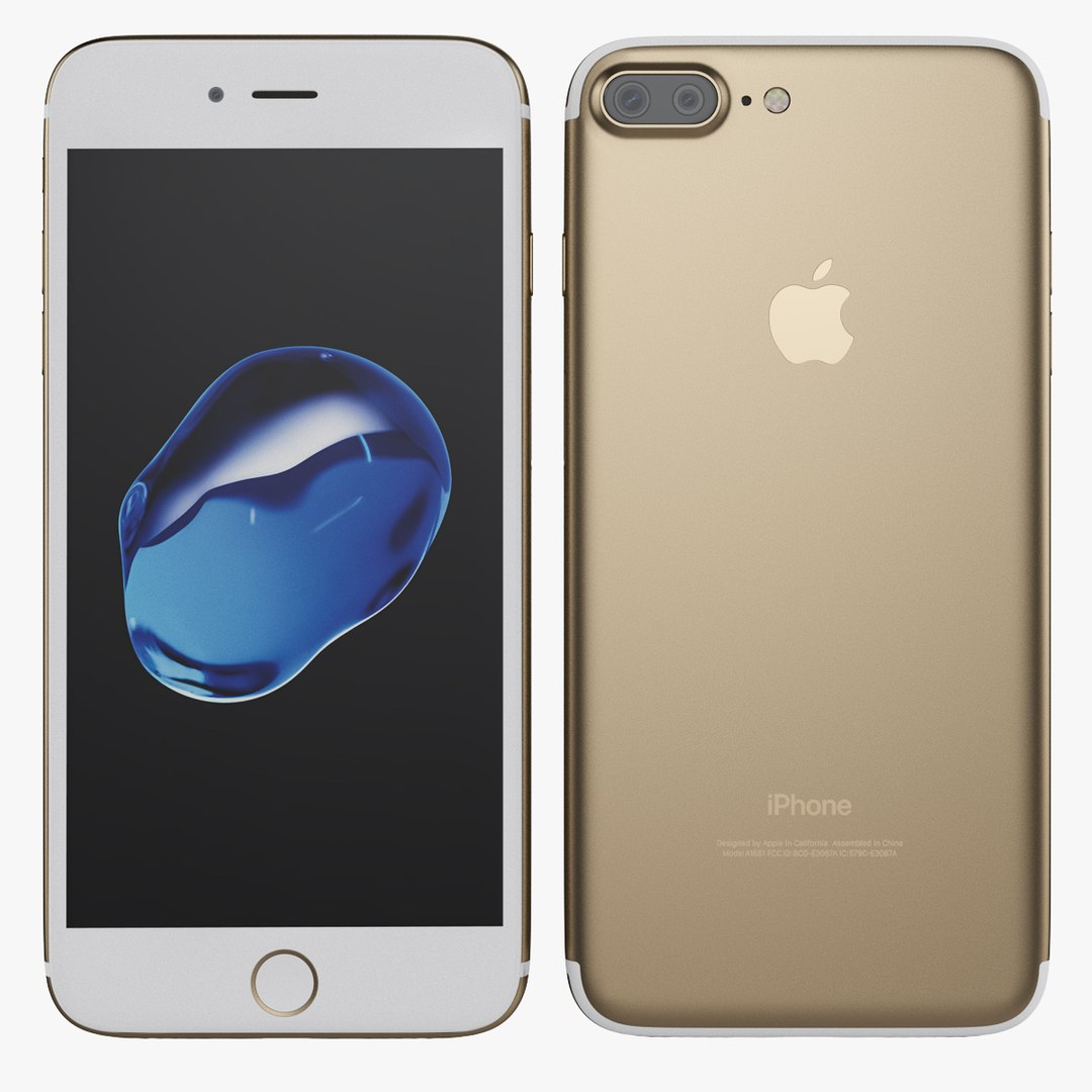 3d Apple Iphone 7 Colors