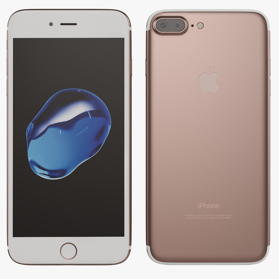 3d Apple Iphone 7 Colors