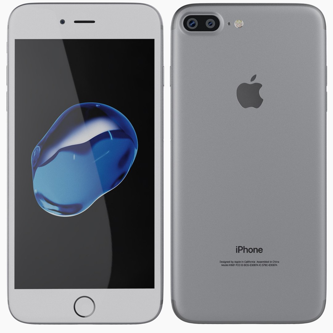 3d Apple Iphone 7 Colors